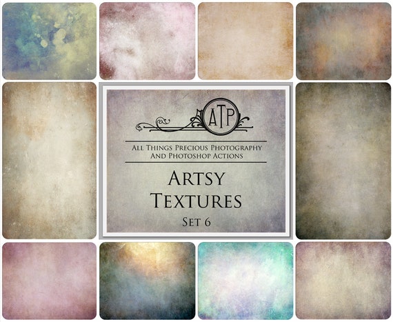 10 High resolution TEXTURES - ARTSY Set 6 / Fine Art Texture, Textured ...