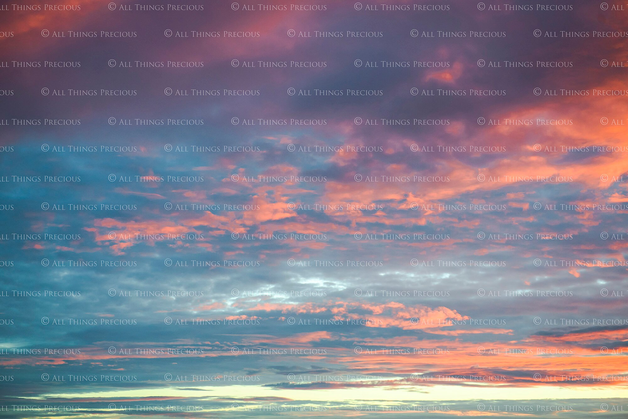 24 SKY SUNSET CLOUD Overlays Set 1 Photo Overlay - Etsy