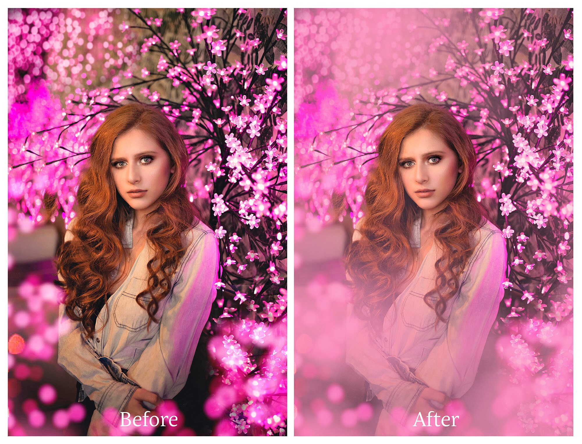 55 PHOTO OVERLAYS Pink FOG Png Overlays Photoshop Edit | Etsy