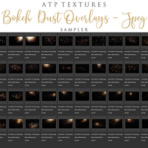 100 Photography OVERLAYS, BOKEH DUST for Photo Editing, Photoshop Light ...