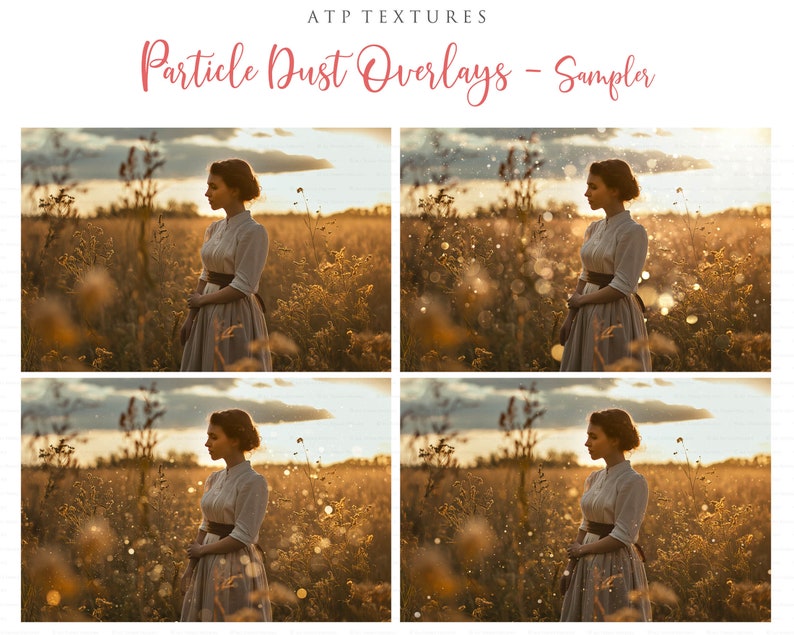 90 Photography OVERLAYS, PARTICLE DUST for Photo Editing, Photoshop ...