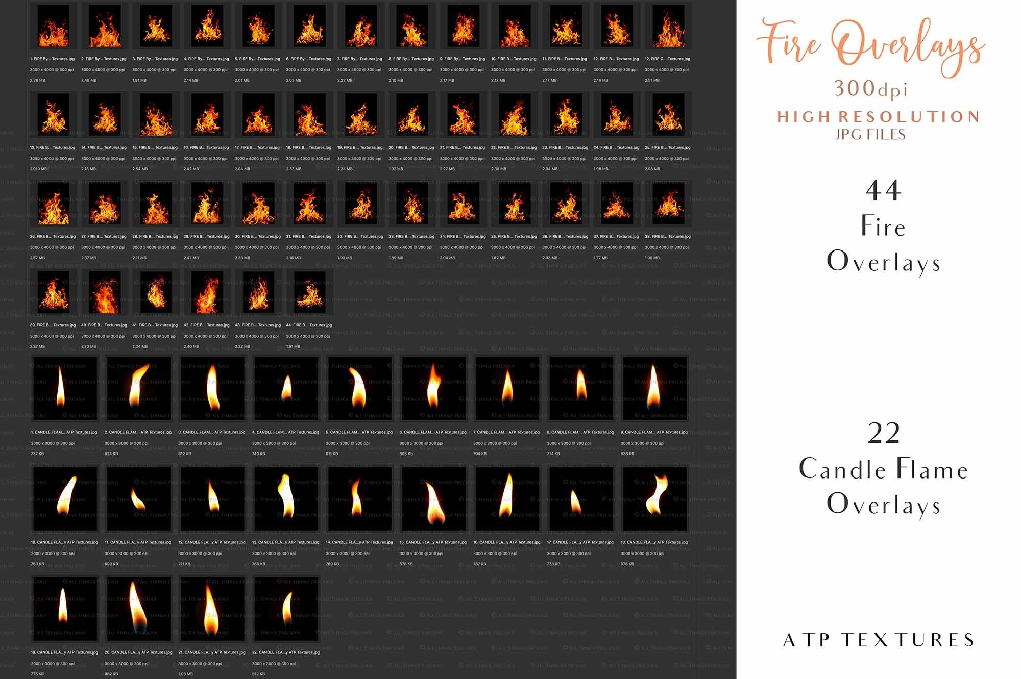 145 Fire Overlays Bundle, Fire Ring, Fire Circle, Fireball, Candle ...