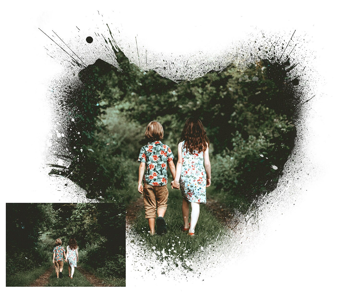 PAINT CLIPPING MASKS Clipart Png Splatter Frames / Watercolour - Etsy ...