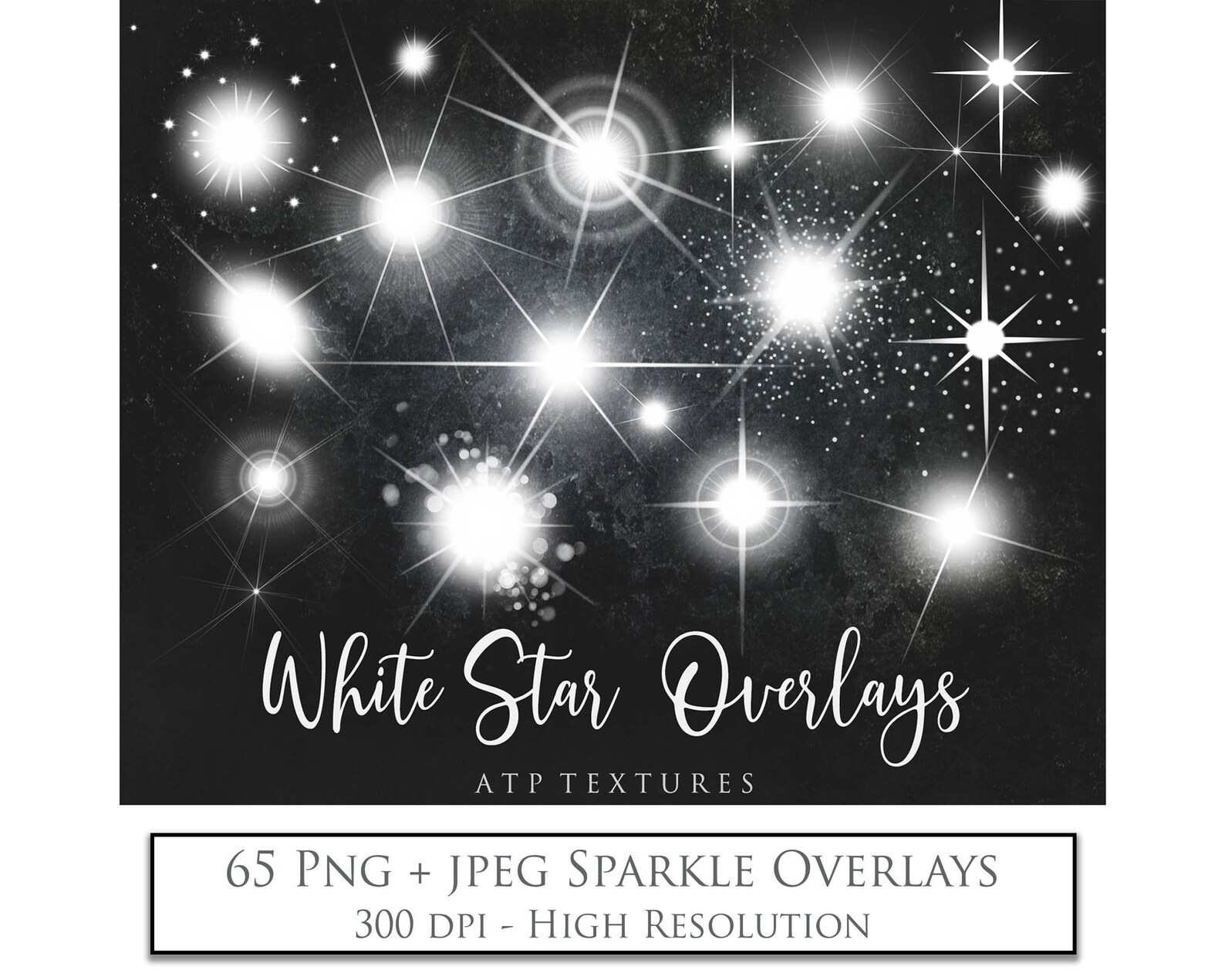 PHOTO OVERLAYS - PNG, White Stars - Digital Photography, Star Clipart ...