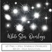 PHOTO OVERLAYS - PNG, White Stars - Digital Photography, Star Clipart ...