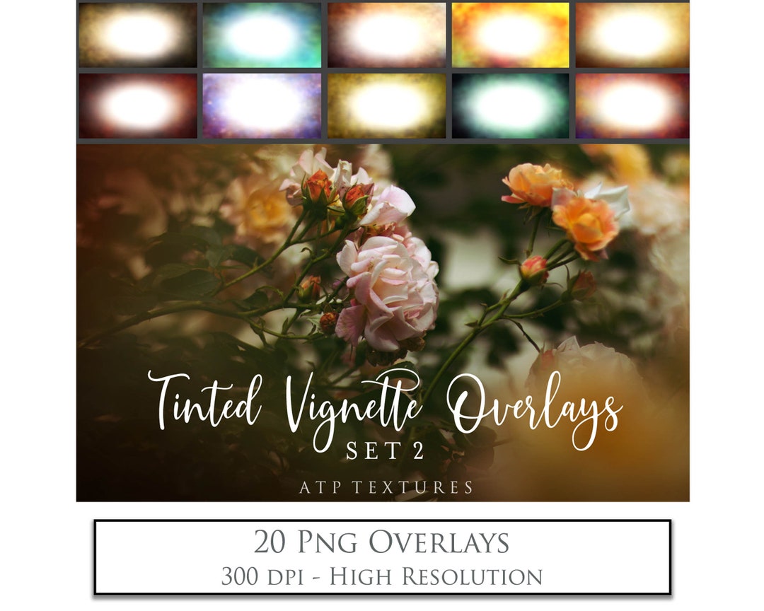 Png OVERLAYS - Tint Vignette No. 2 / Photo Overlay, Texture Overlay ...