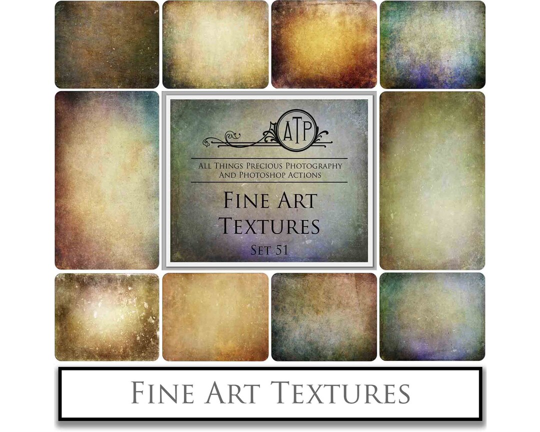 10 FINE ART TEXTURES - Set 51 for Flower or Landscape Photography ...
