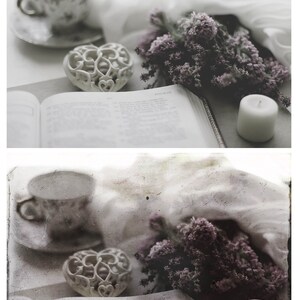 40 PHOTOSHOP BRUSHES - DAGUERREOTYPE, Texture Brush, Digital ...