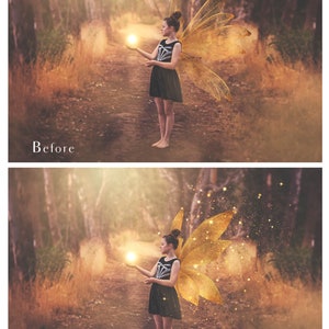 50 Photoshop Brushes Fairy Sparkle Dust Star Bokeh Photo - Etsy