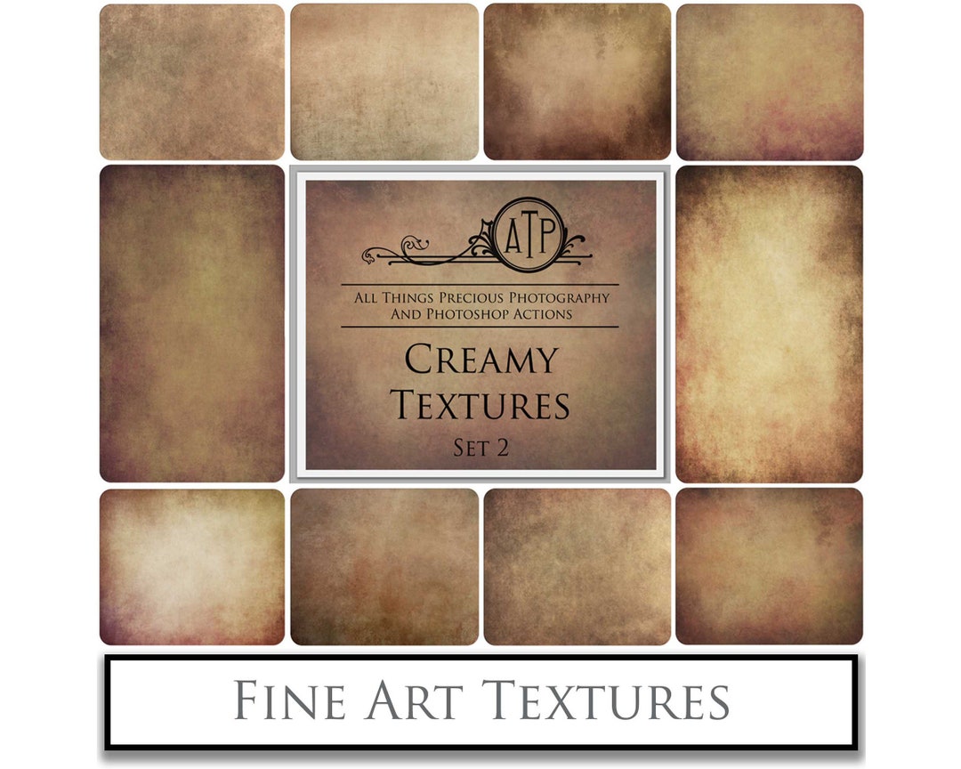 Fine Art TEXTURES - CREAMY Set 2 / Digital Download, Photography ...