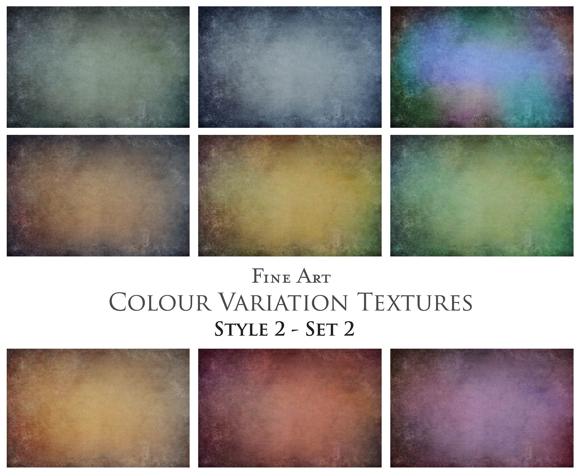 36 FINE ART TEXTURES Colour Variation Set 2 Photo Texture - Etsy