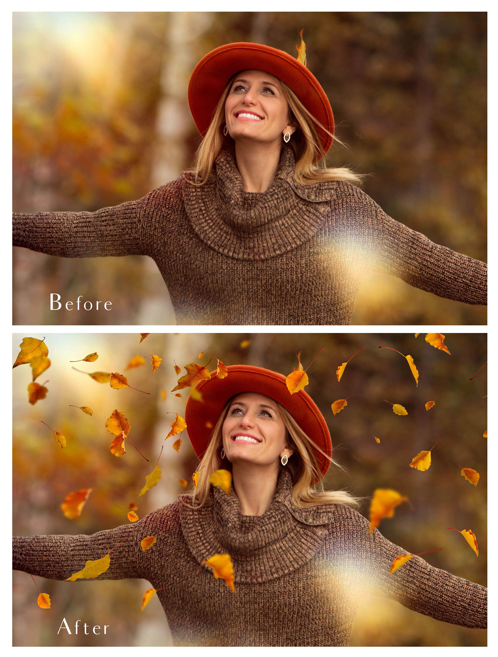 85 Leaf OVERLAYS PNG Fall Overlay Leaves Digital | Etsy