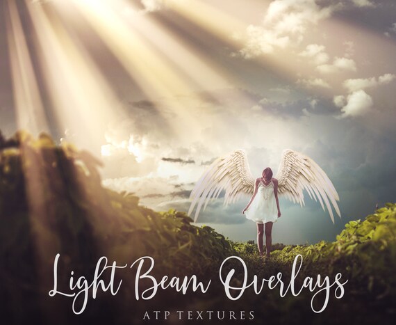 50 Flare OVERLAYS - Light Beam Overlay / Photo Overlays, Sunlight ...