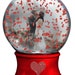Digital Snow Globe, Png Clipart, Valentine Overlays, Psd Template ...