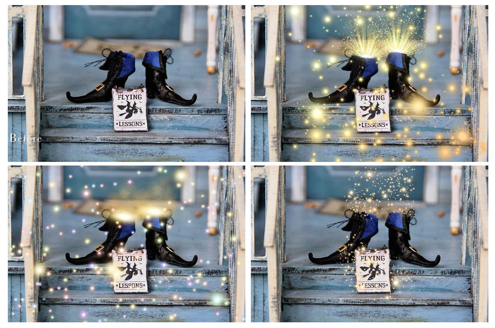 60 Photo OVERLAYS Magical Book Magic / Glow Overlay - Etsy Australia