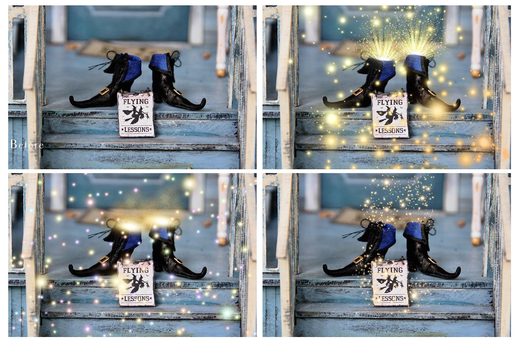 60 Photo OVERLAYS Magical Book Magic / Glow Overlay - Etsy Australia