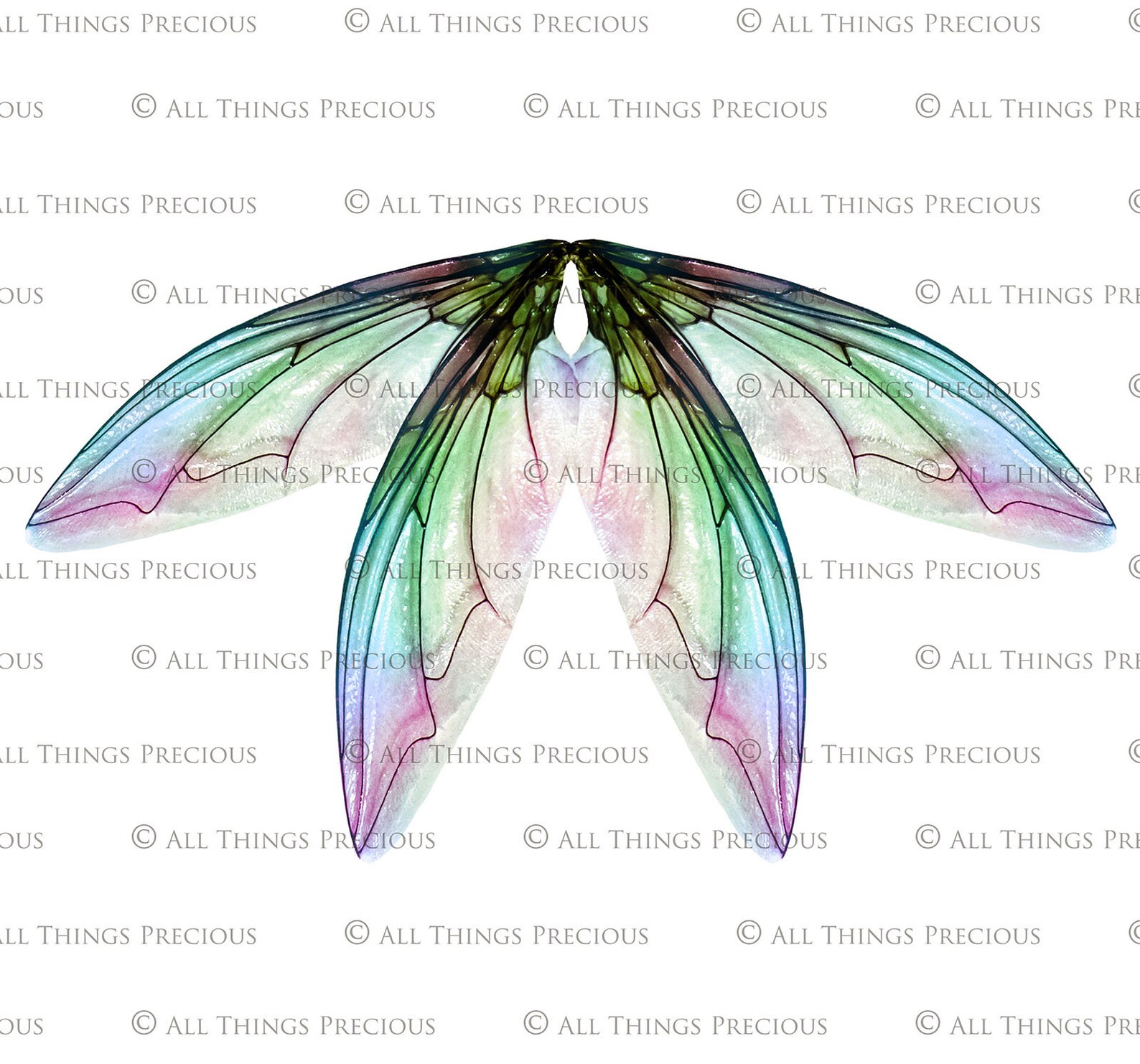 PRINTABLE FAIRY WINGS Set 20 Print Pattern Template Clipart - Etsy