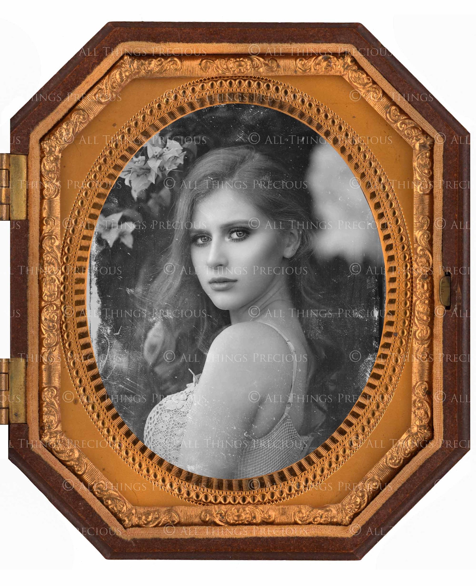 12 Clipart Frames, Vintage, Daguerreotype Set 1 / Digital Scrapbooking ...