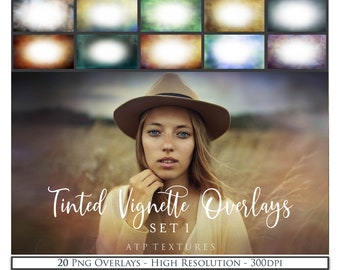 Photoshop Vignette Overlay - Etsy