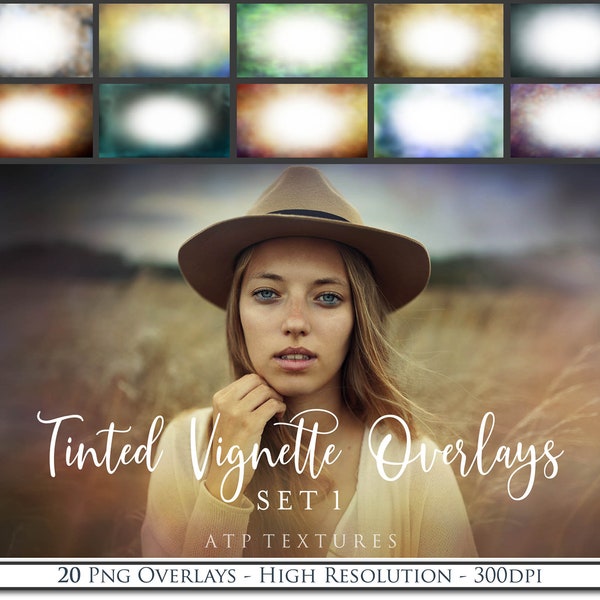 Overlay Photoshop Overlays Digital Vignette - Etsy