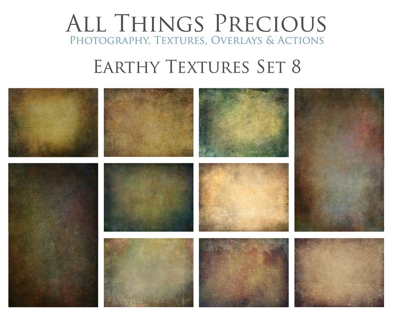 10 TEXTURES EARTHY Set 8 / Photography High Res Digital - Etsy