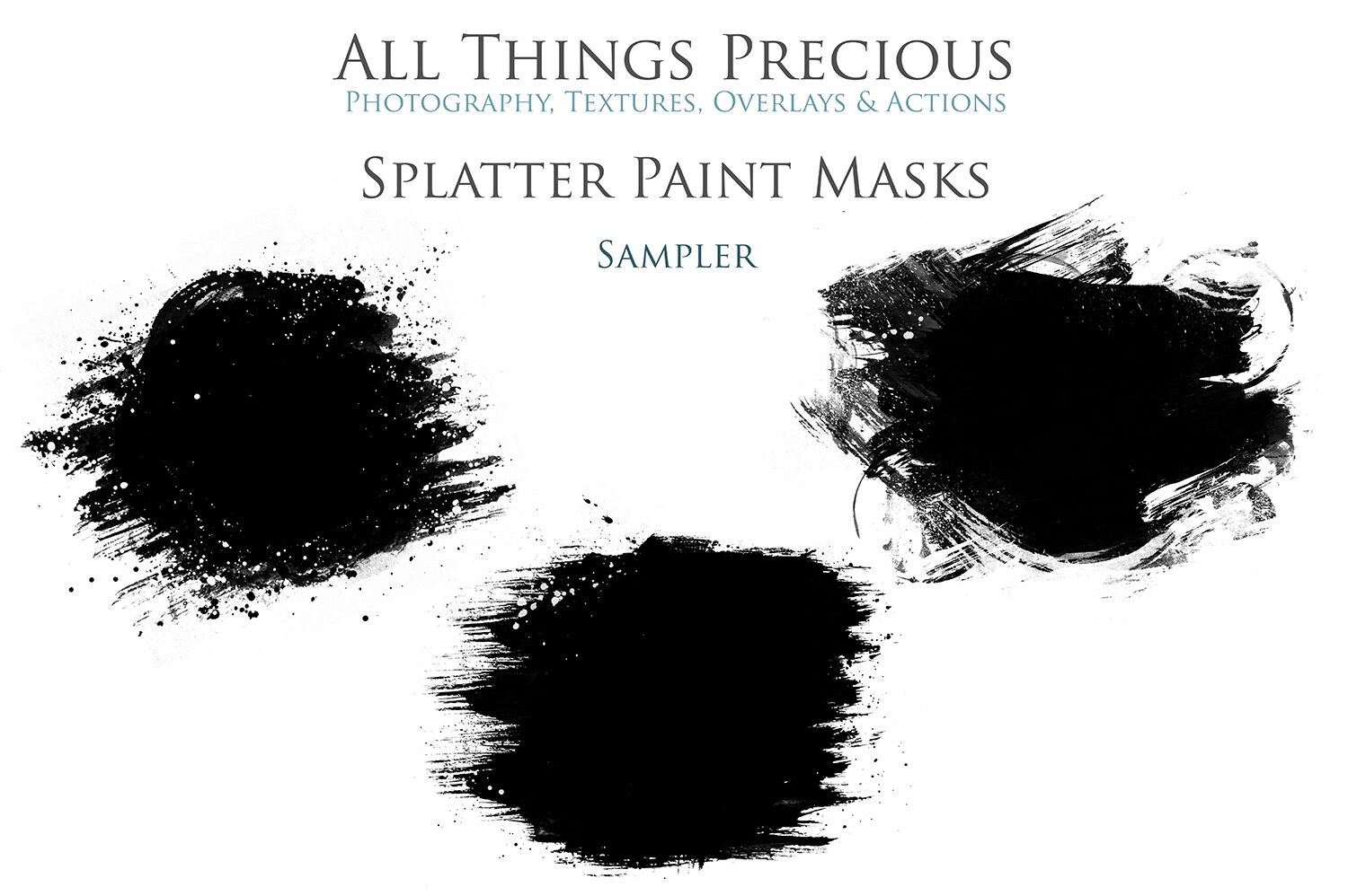 PAINT CLIPPING MASKS Clipart Png Splatter Frames / Watercolour Mask ...