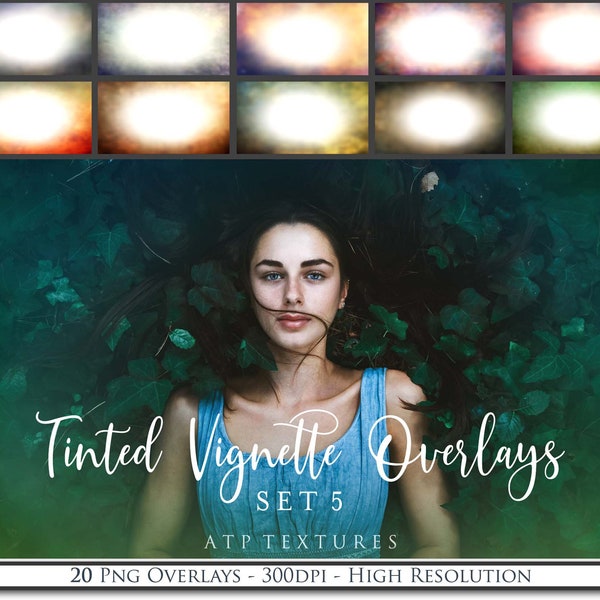 Overlay Photoshop Overlays Digital Vignette - Etsy