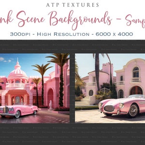 24 Ai Digital Backgrounds - PINK MOVIE SCENE - Photo Background ...