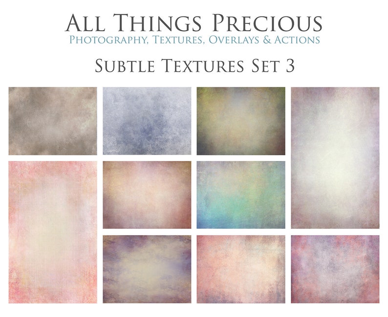 10 FINE ART TEXTURES Subtle Set 3 / Background Texture | Etsy