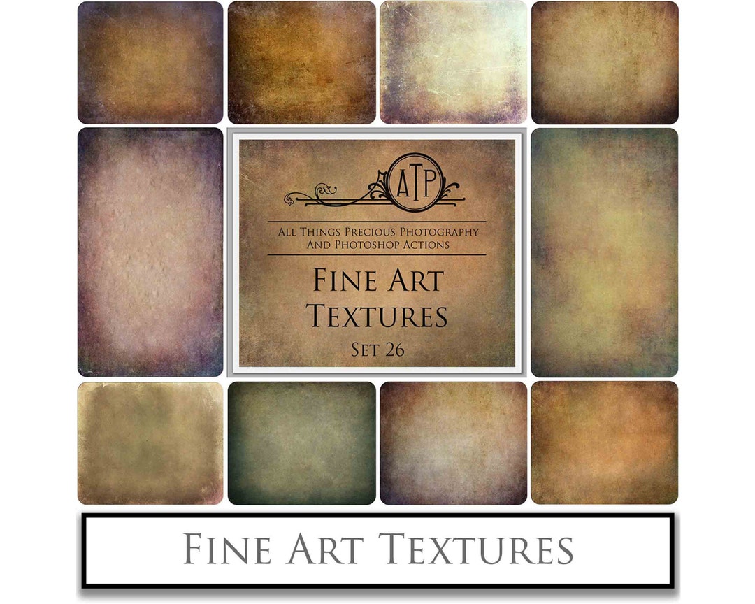 10 FINE ART TEXTURES Set 26 / Digital Photography, Scrapbooking Paper ...