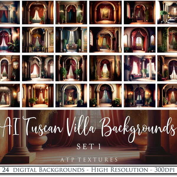 Tuscan Photo Backdrop - Etsy
