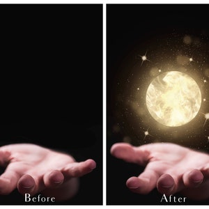 60 Photo OVERLAYS Magical, Book Magic / Glow Overlay, Photoshop, Flare ...