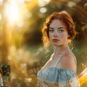 Sun Flare Halo Ring Overlays, Set 1. Jpeg Overlay for Photography ...