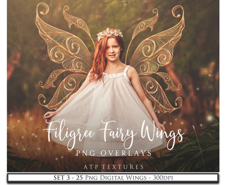 Digital Overlays Fairy Scene Creator AUTUMN / FALL Sun - Etsy