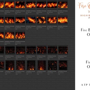 145 Fire Overlays Bundle, Fire Ring, Fire Circle, Fireball, Candle ...