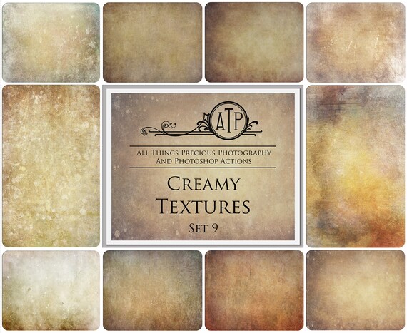 10 Fine Art Textures Creamy Set 9 Overlays Photograph High Res