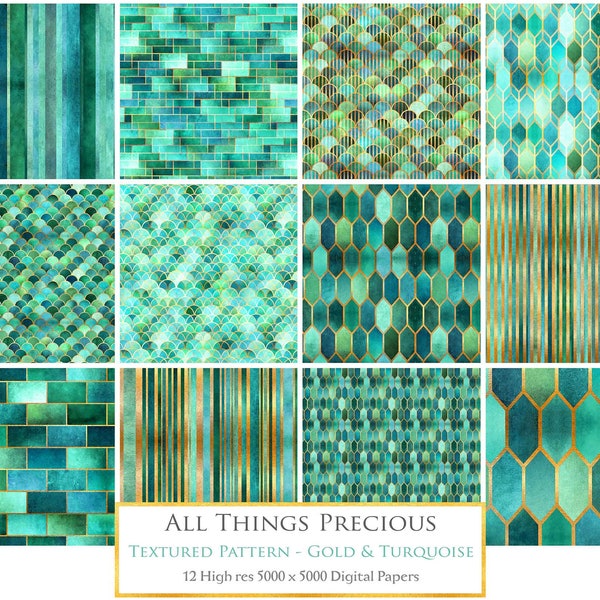 Turquoise Clipart - Etsy