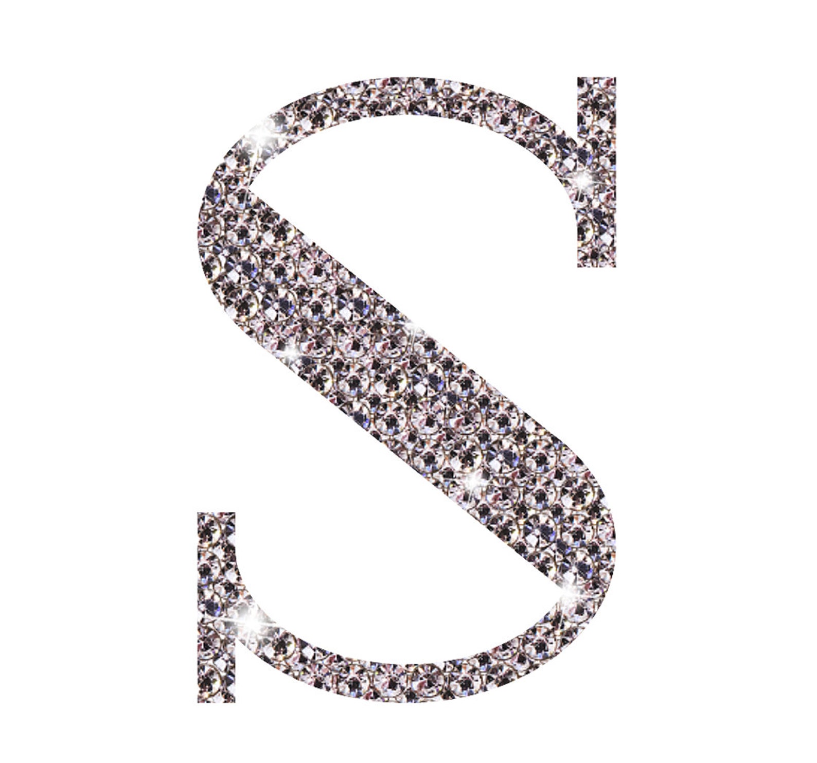 DIAMOND PNG Letters Clipart ALPHABET Scrapbooking Card - Etsy