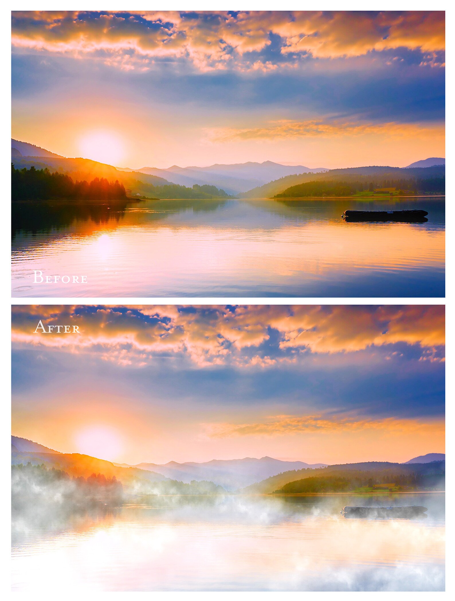 56 Digital FOG OVERLAYS for PHOTOGRAPHY With 56 Photoshop - Etsy