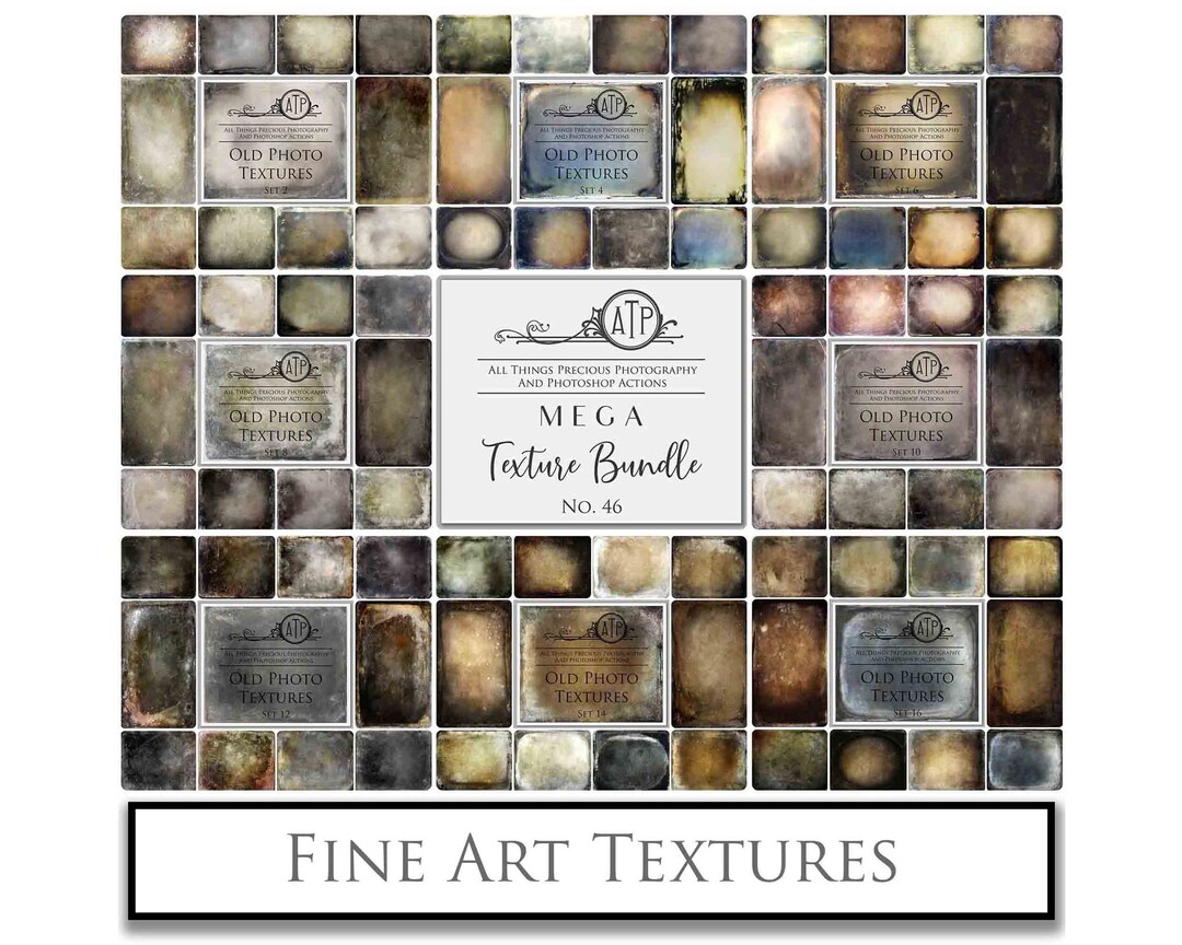 80 TEXTURES, BUNDLE No. 46 / Digital Paper, Fine Art Texture ...