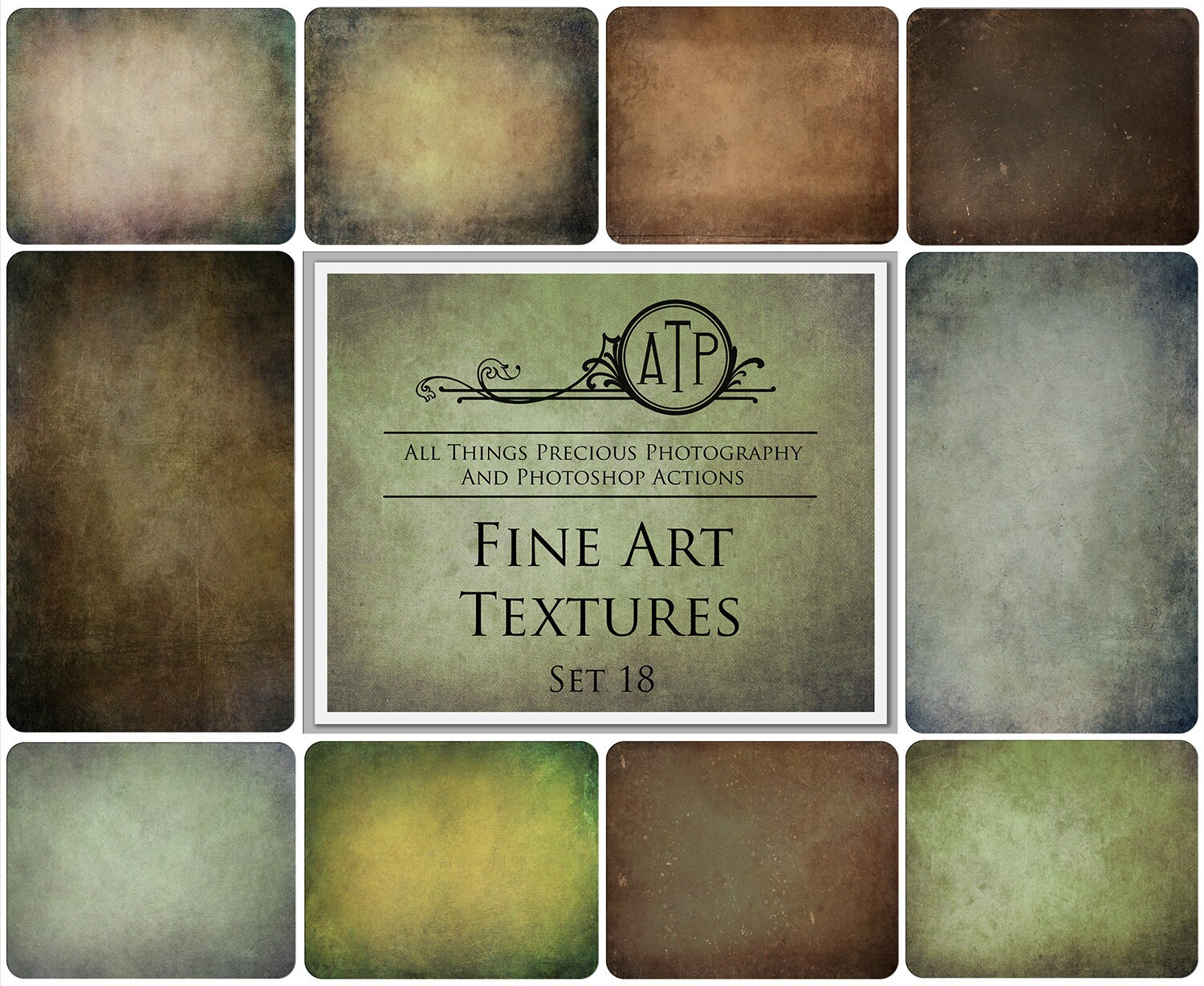 Visual Arts 10 Fine Art Textures High Resolution Digital Scrapbooking