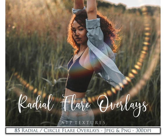 70 Flare OVERLAYS - Radial Sun FLARES / Photo Overlay, Sunlight ...