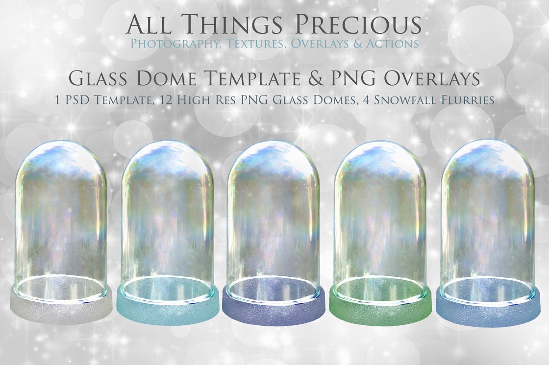 SNOW DOME Png Overlays and PSD Template No.1 / Realistic Snow - Etsy ...