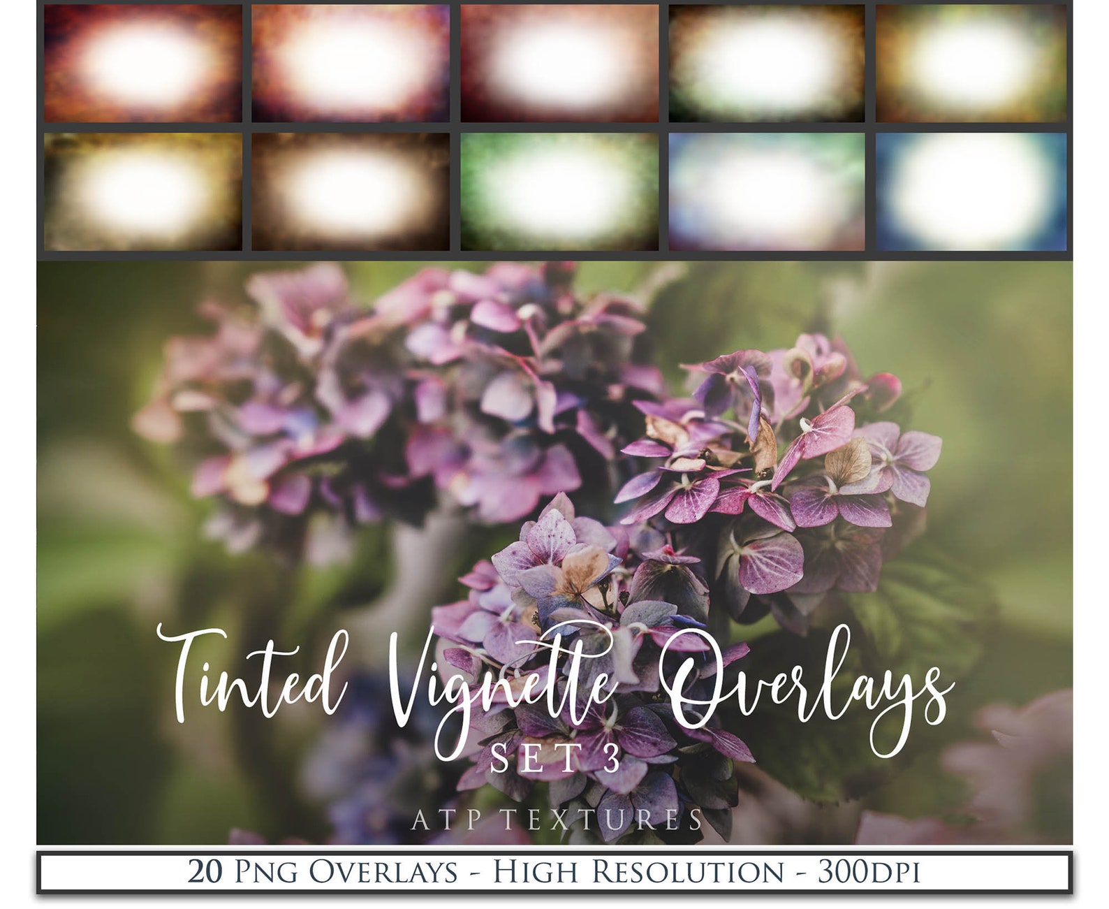 Png OVERLAYS Tint Vignette No. 3 / Photo Overlay Texture - Etsy