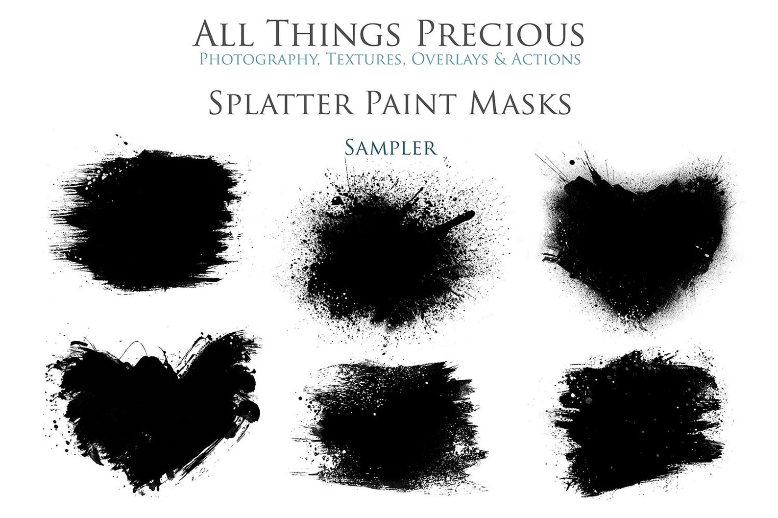 PAINT CLIPPING MASKS Clipart Png Splatter Frames / Watercolour Mask ...