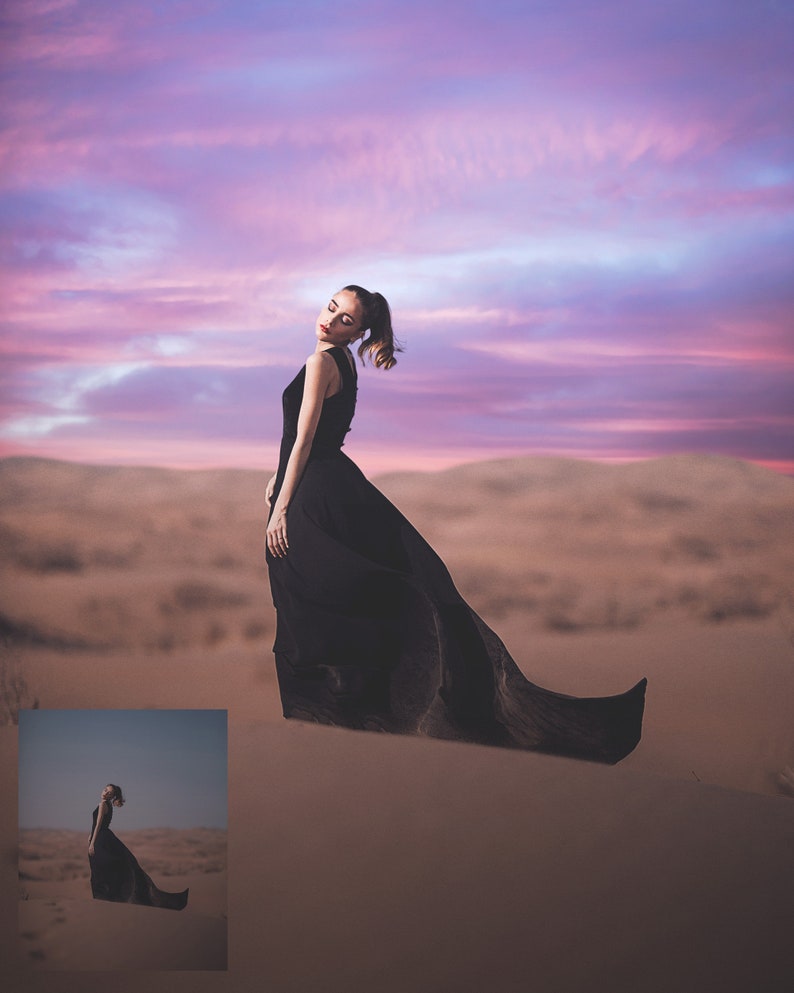 10 PRETTY SKY Overlays SET 1 / Photography Digital Clouds - Etsy