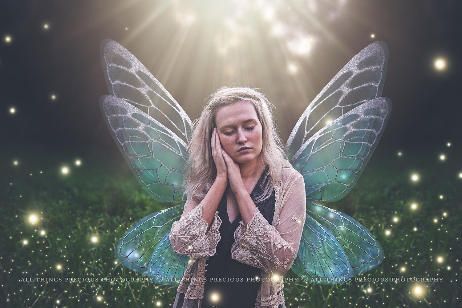 38 FAIRY GLOW Overlays / Fairy Sparkles PNG Photoshop | Etsy