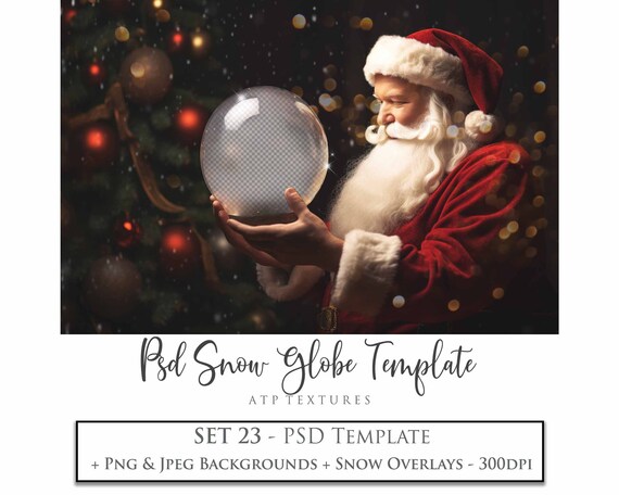 Photoshop Snow Globe