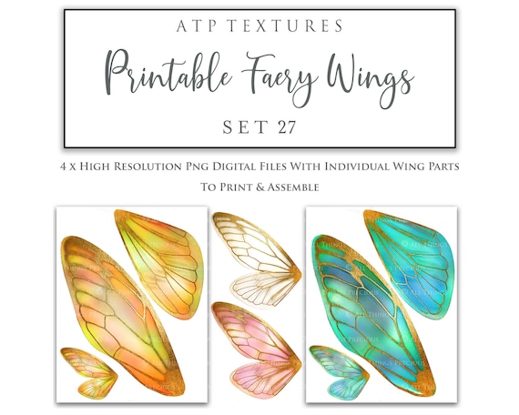 Tinkerbell Wing Pattern