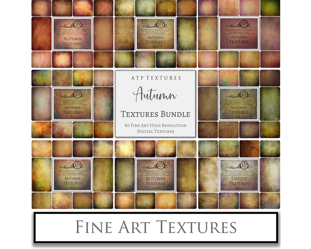 TEXTURES BUNDLE 1 - AUTUMN Photo Editing, Texture, Digital Overlay ...